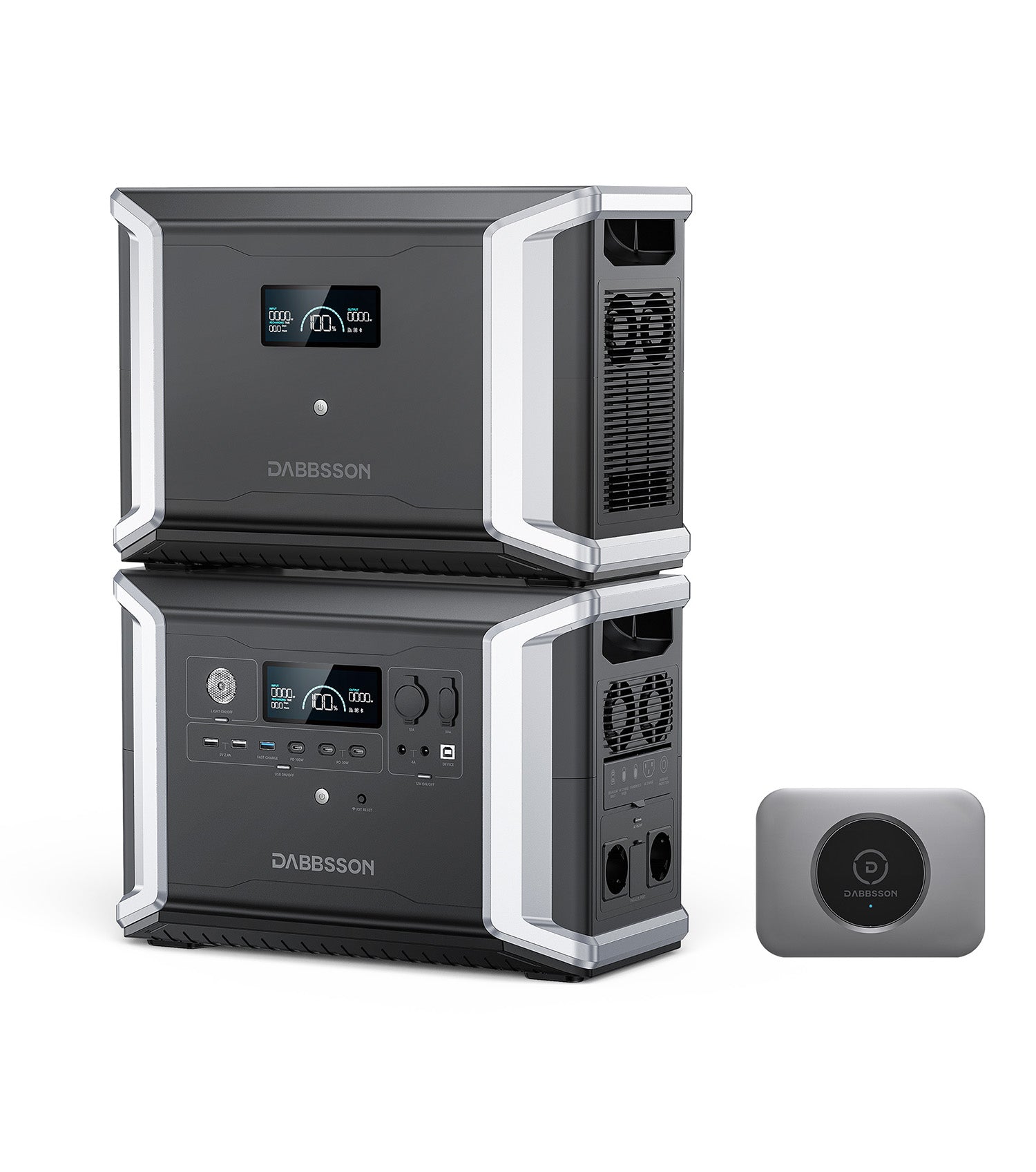 Home Backup Power Station with DBS3000B Expandable battery | 5330Wh
